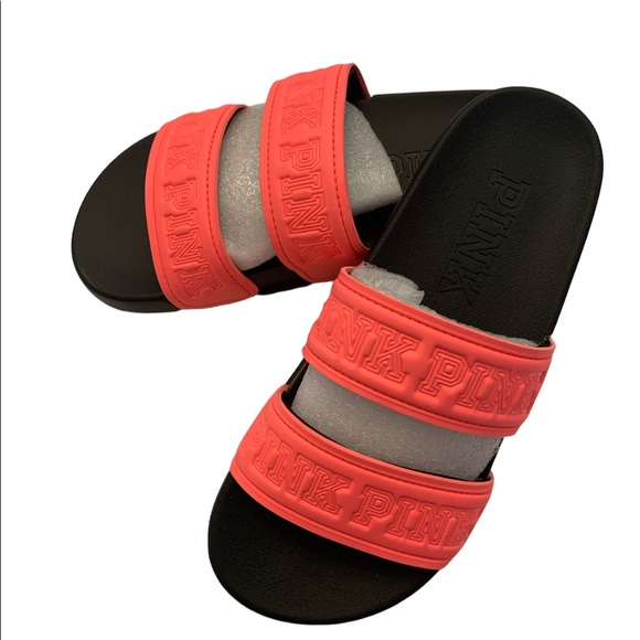 PINK Victoria's Secret | Shoes | Victorias Secret Pink Graphic Logo ...